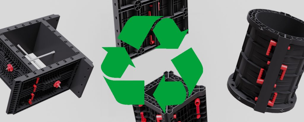 Reduce, reuse, recycle with Geoplast formwork – Geoplast